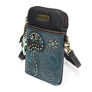 Chala Dazzled Jellyfish Cellphone Crossbody Handbag