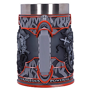 Nemesis Now Magic The Gathering Five Colour Wheel Tankard, Resin, Grey, 1 Count (Pack of 1)