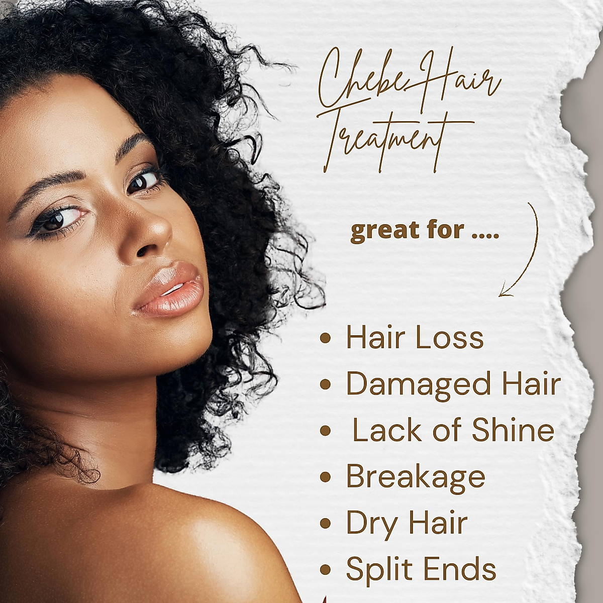 Chebe Hair Butter for Growth, Thickening and Nourishment - Ayurvedic Formulation with Horsetail (Lavender, 8 oz)