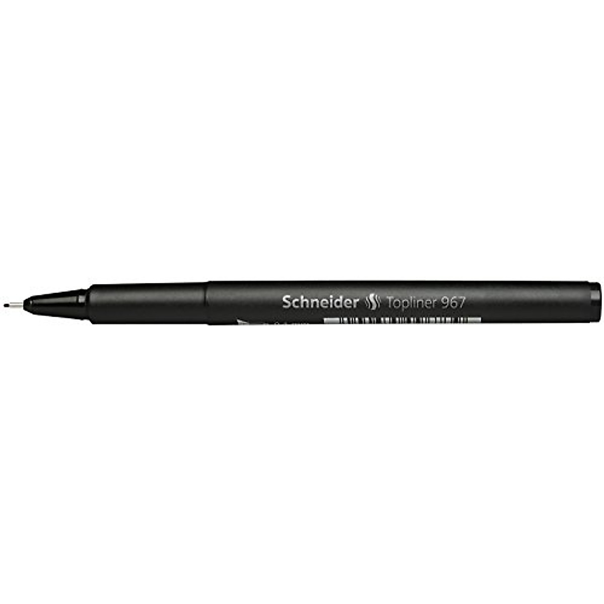 Schneider Topliner 967 Fineliner 0.4mm, Box of 10, Black (9671)