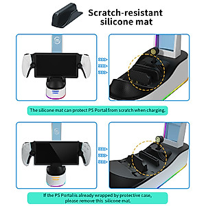 PS-5 Controller Charger Compatible for P5 Controllers,JOYTORN PS-5 Charging Station with High Speed