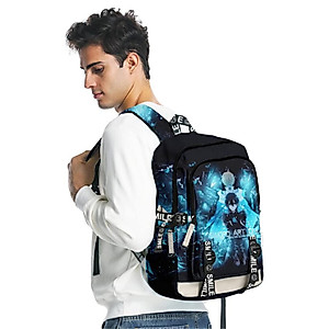 WANHONGYUE Anime Sword Art Online SAO 3D Printed Backpack School Bag Boys Girls Student Laptop Rucksack Casual Daypack Bookbag 1157/9