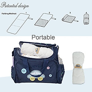 BlueSnail Bamboo Quilted Thicker Waterproof Changing Pad Liners, 3 Count (Snow White)