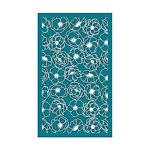 Silk Screen Stencils for Polymers Clay Reusable Silkscreens Print Kits for Earrings Jewelry Makings 3.5x6inch Each