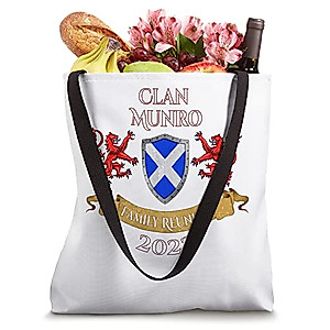 Munro Family Reunion 2022 Scottish Clan Tote Bag
