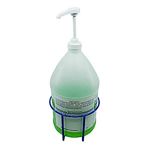 TCD Parts Round One Gallon Jug Storage Rack - Wall Mount - Blue