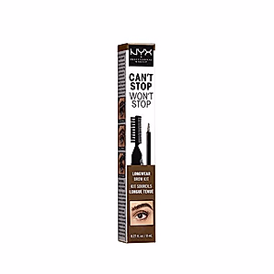 NYX PROFESSIONAL MAKEUP Can't Stop Won't Stop Longwear Eyebrow Kit - Ash Eyebrown