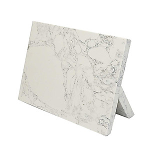 FABAX Knife Block Nordic Creativity Marble Magnetic Knife Holder Stand Knife Block Knife Rack Bar Home Kitchen Knives Accessories Kitchen Knife Holder (Color : White)