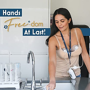 Replacement Breast Pump Parts, Accessories, Wearable Pumps: Idaho Jones Pump-A-Wear, Tsrete, S9, S10, S12, Ikare, Iapoy, Josa, Mommed, Paruu (2pcs Backflow Membranes and 2pcs Duckbill Valves)