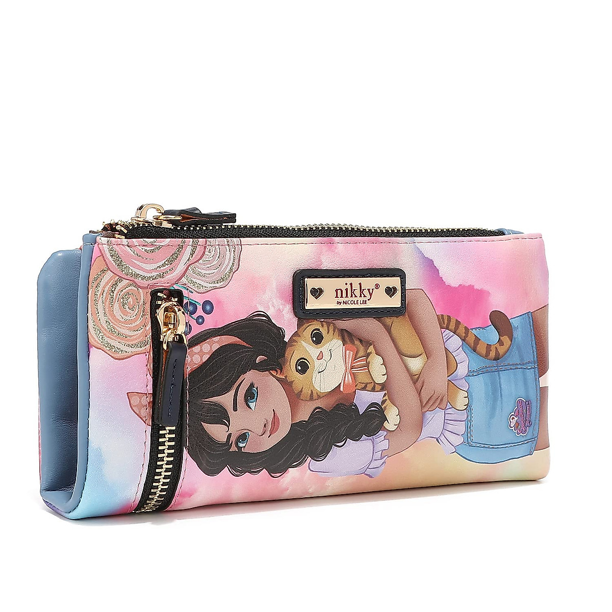 Nicole Lee LOVELY CLARA Bi-Fold Wallet-Faux Leather