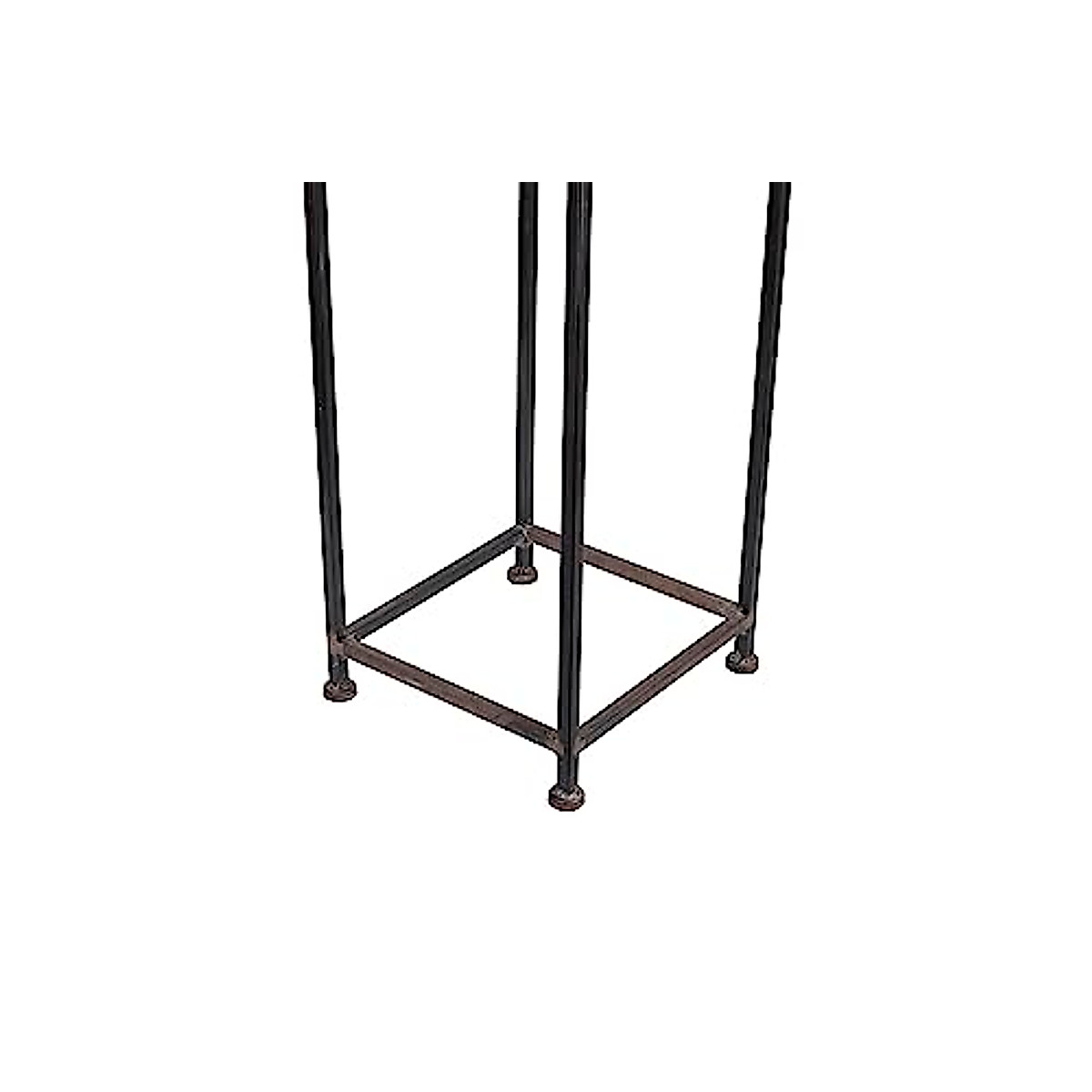 Creative Co-Op Metal House Shaped Fire Wood Holder with Handle