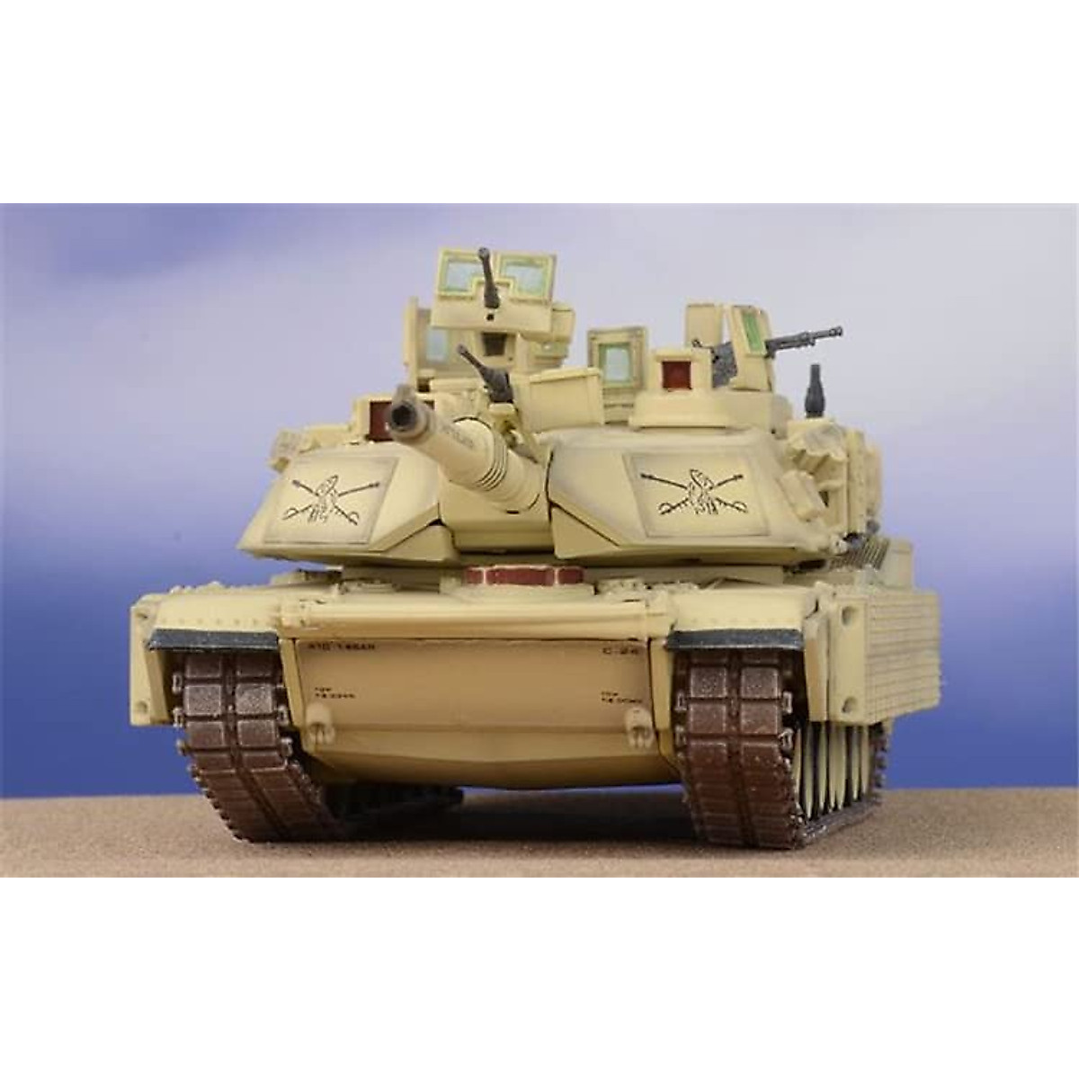 Panzerkampf M1A2 Abrams TUSK US Army 4th Armored Div 1/72 DIECAST Tank Pre-Built Model