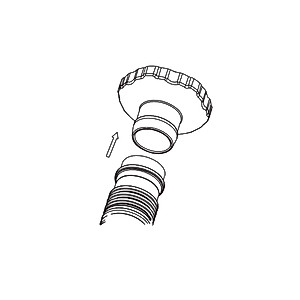 Intex 25016 Above Ground Pool Skimmer Hose and Adapter B Replacement Part Set