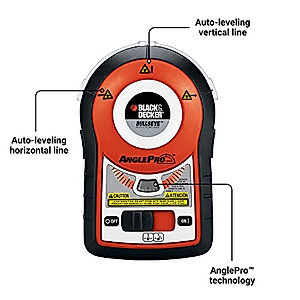 BLACK+DECKER BullsEye Auto-Leveling Laser with AnglePro (BDL170)