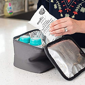 Evenflo Insulated Cooler Bag Accessory Kit, Grey