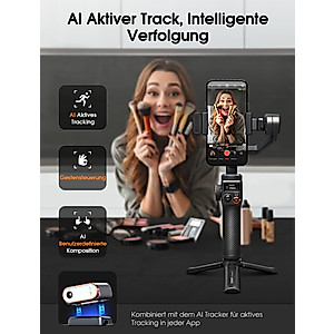 Hohem AI Tracking Sensor Magnetic Fill Light with AI Vision Sensor AI Tracker Compatible with iSteady M6 MT2