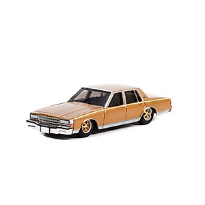 1985 Chevy Caprice, Custom Gold - Greenlight 63010C/48-1/64 Scale Diecast Model Toy Car