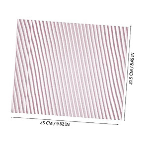 BESTonZON 100pcs Sheets Sandwich Wrapping Paper Burger Wrappers Food Wrappers Wraps for Packing French Fries Wraps Oil Absorption Oil Paper Baking Paper Delicatessen Wood Pulp