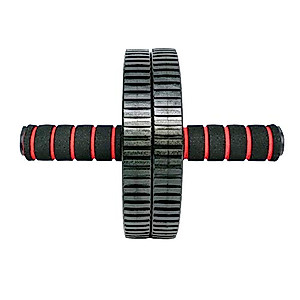 Sunny Health & Fitness Ab Roller Wheel for Abdominal Exercise Core Trainer Wheel Roller - NO. 003, Black