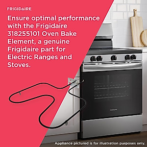 Frigidaire 318255101 Bake Element Range/Stove/Oven, Black