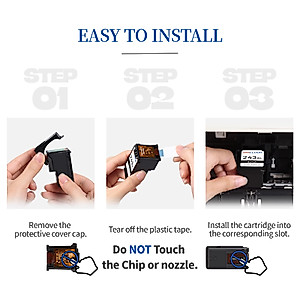 INKCLOUD Compatible Ink Cartridges Replacement for Canon PG-243 CL-244XL 243XL 244XL Black Color Combo for Cannon Pixma TS3122 MX490 MX492 TR4522 TR4520 MG2922 MG2520 Printer (1 Black,1 Tri-Color)