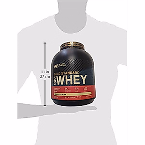 Optimum Nutrition Gold Standard Whey Vanilla Ice Cream -- 5 lbs