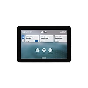 Poly - TC8 Touch Controller (Plantronics) - 8" High Resolution Touch Screen Display - Works with Poly Studio X Family and G7500