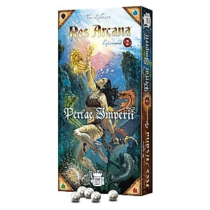 Res Arcana Perlae Imperii Board Game EXPANSION - Unleash the Power of Pearls! Fantasy Adventure, Strategy Game for Kids & Adults, Ages 14+, 2-5 Players, 30-60 Min Playtime, Made by Sand Castle Games