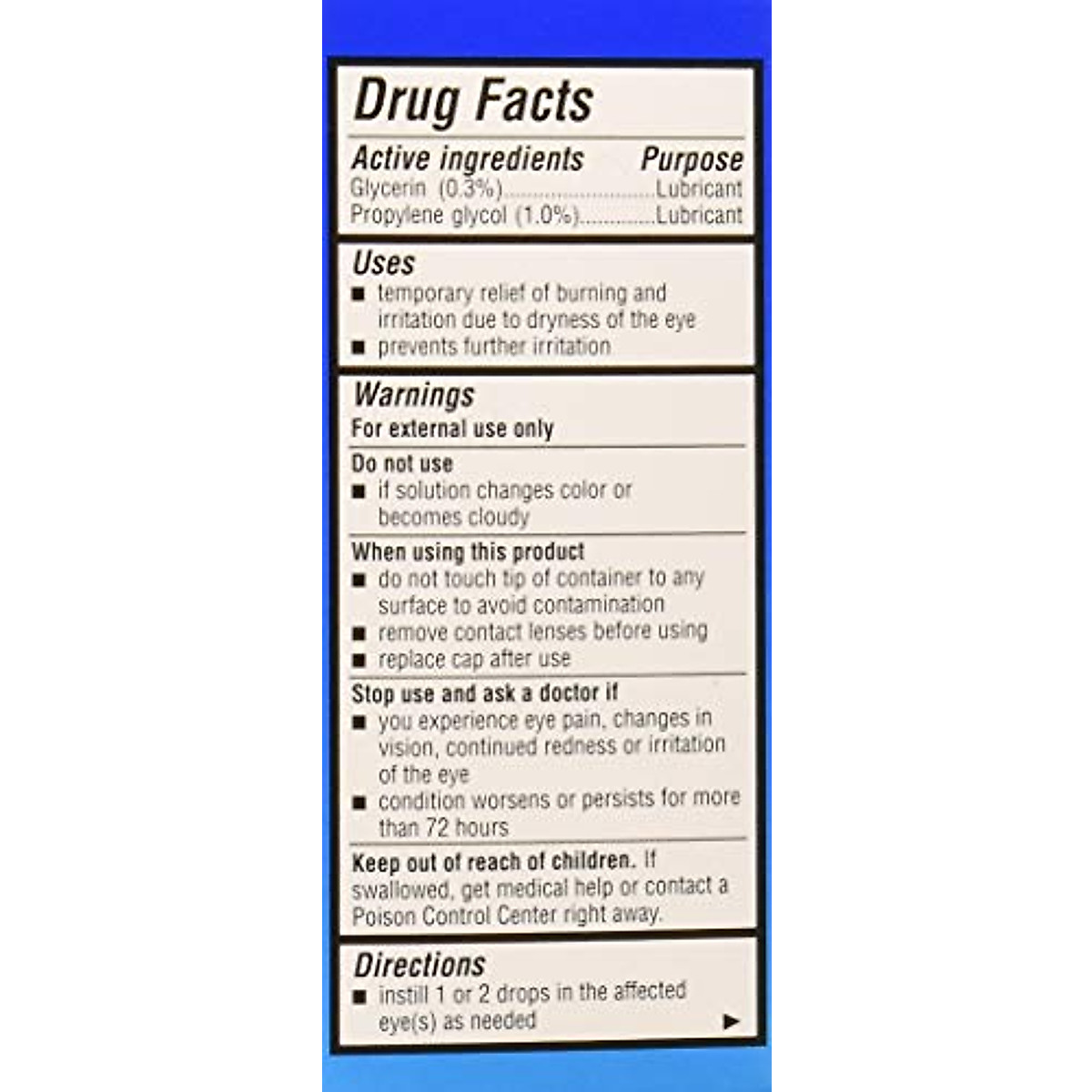 Bausch & Lomb Advanced Eye Relief Dry Eye Lubricant Eye Drops 1oz ( Packs of 3)