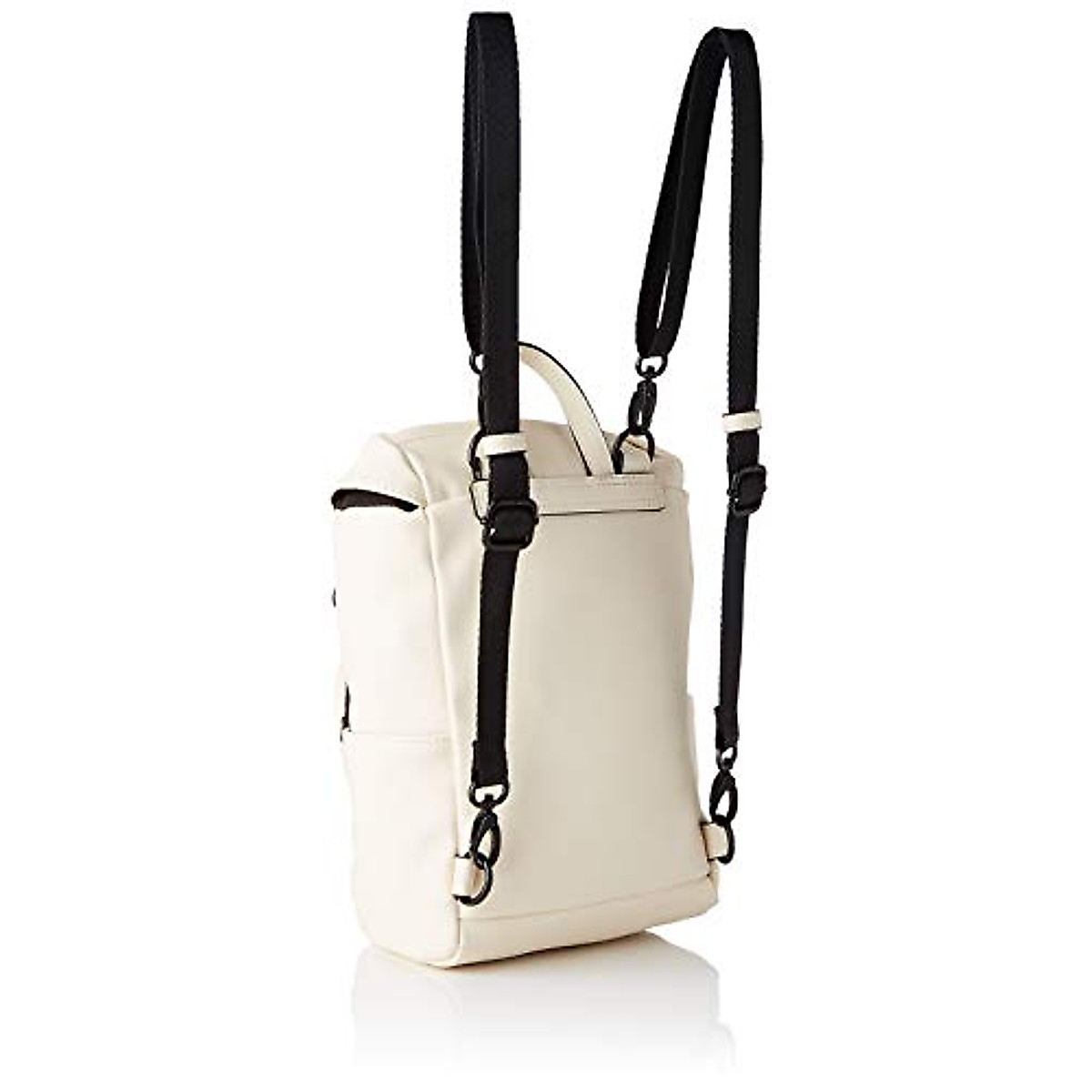Desigual Women's PU Mini Backpack, White, Medium