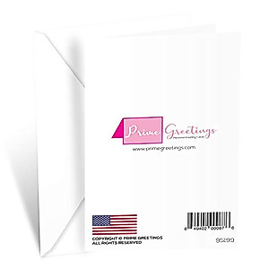 Happy Birthday Card For Daughter | Made in America | Eco-Friendly | Thick Card Stock with Premium Envelope 5in x 7.75in | Packaged in Protective Mailer | Prime Greetings