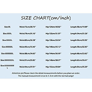 Men's Outdoors Shorts Elastic Waist Baggy Shorts Loose Fit Lightweight Sports Shorts Breathable Pajama Lounge Shorts (Red,4X-Large)