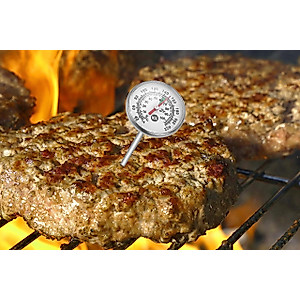 Efengcook 1 3/8 Inch Dial Milk Coffee Food Thermometer with Clip,Best Instant Read Thermometer for The Coffee Drinks,Chocolate Milk Foam,Meat Cooking