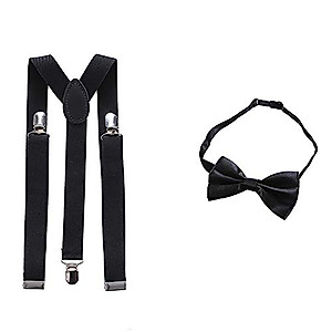 1920s Accessories for Men 20s Gatsby Newsboy Hat Accessories Set Gangster Suspenders Pocket Watch