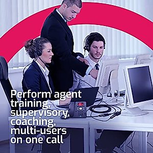 Jabra GN Style Splitter Y-Training Cord (Observation- Live/Mute Version), Compatible with Jabra, Liberation, GN Netcom Headsets - Quick Disconnect - for Coaching, Supervising, Training, Monitoring