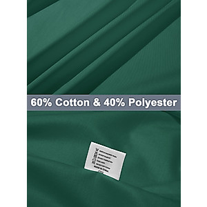 MAGCOMSEN Mens Dress Shirts Long Sleeve Button Down Shirt Lightweight Formal Shirts Business Casual Shirt Green,XL