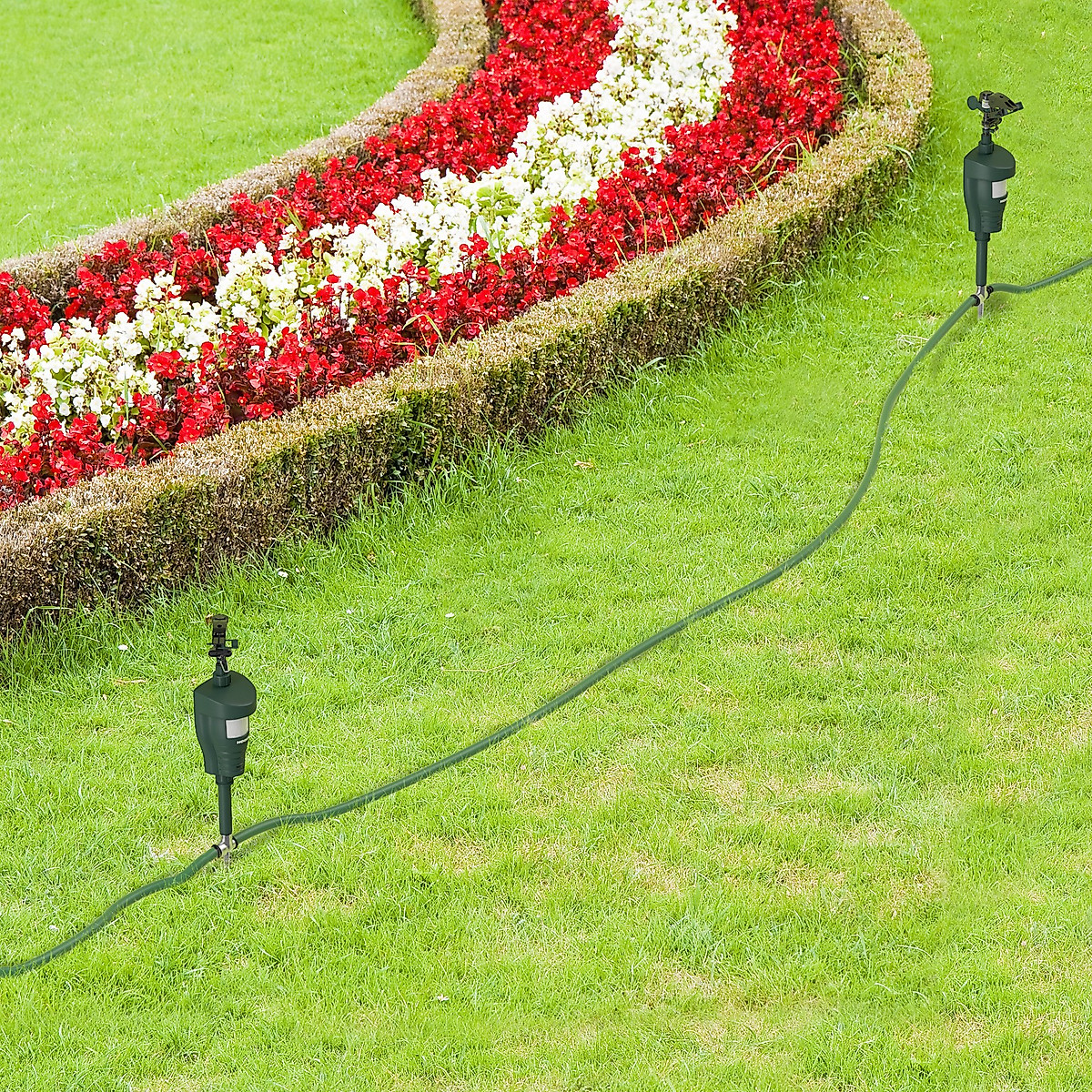 Hoont Cat Repellent- Squirrel Deterrent- Motion Activated Sprinkler- Outdoor- Deer Repellent-Cat Deterrent-Skunk Repellent-Dog Repellent for Yard and Garden