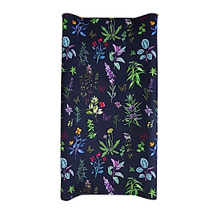 Wildflower cribsheet and Changing pad Cover