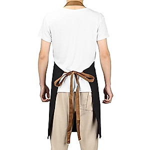 Birthday Gifts for Men, Gifts for Husband from Wife, Gifts for Boyfriend Dad, Grilling Aprons with Adjustable Neck Strap, Chef Cooking Apron Gifts for Father's Day, Gifts for Women Mom, Christmas