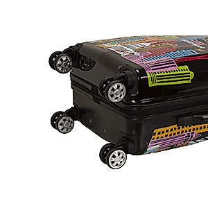 Rockland Departure Hardside Spinner Wheel Luggage, America, 2-Piece Set (20/28)