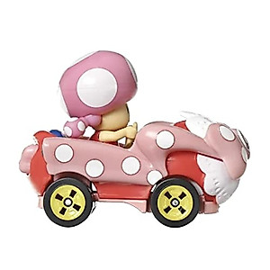 Hot Wheels Mario Kart Toadette with Birthday Girl Kart