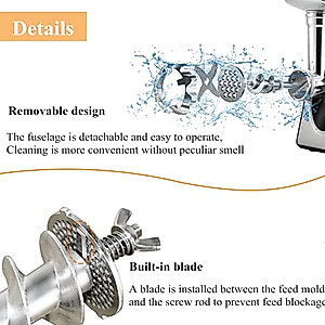 YUCHENGTECH Electric Animal Feed Food Pellet Machine Electric Pet Dog Pellet Food Mell Making Machine for Making Little Dog Duck Feed110V/60Hz (7mm for Small dog)