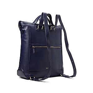 Cole Haan Grand Ambition Large Convertible Backpack Evening Blue One Size