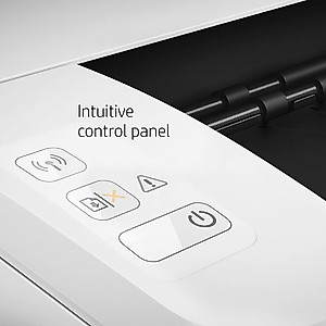 HP Laserjet Pro M15w C Single-Function Wireless Monochrome Laser Printer for Business Office - Print Only - 19 ppm, 600 x 600 dpi, 8.5" x 11" Letter, 150-sheet Capacity, Compatible with Alexa