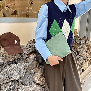 SANYETS 2 Pieces Makeup Bags for Women, Small Makeup Bag for Purse, Travel Cosmetic Bag, Green Mini Cosmetic Pouch, Portable MakeUp Organizer Bag, Girls Trendy Aesthetic Stuff