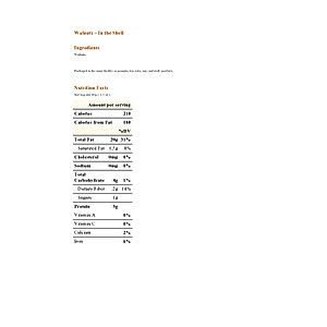 In Shell Jumbo Walnuts - 20 lb.