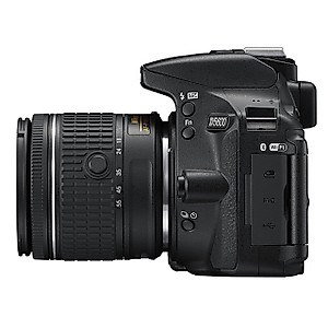 Nikon D5600 DSLR Camera Kit with 18-55mm VR Lens+ 64GB Memory + Back Pack Case + Tripod, Lenses, Filters, & More (28pc Bundle) (Renewed)