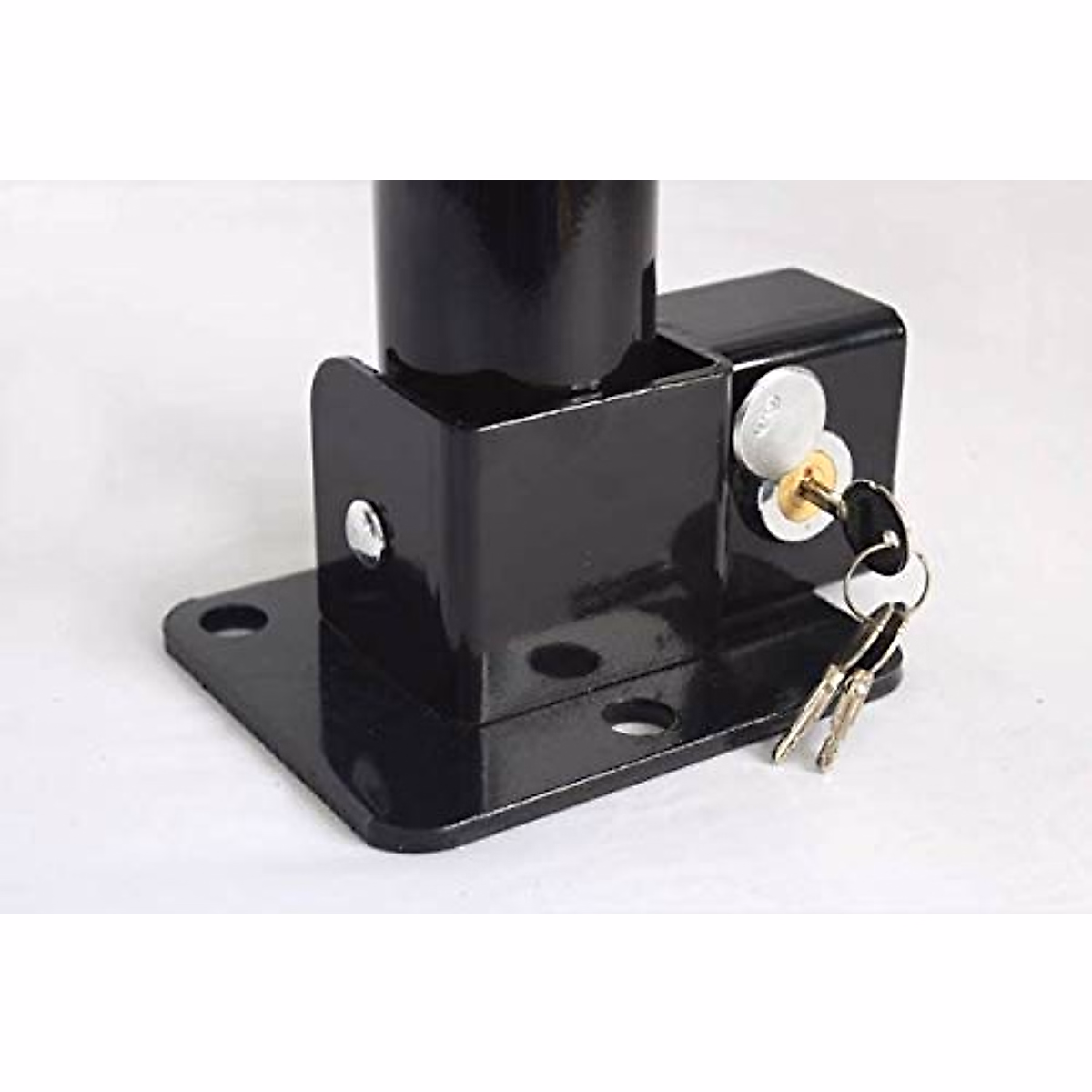 SEFAX Parking Barrier, Parking Space Lock, Ground Lock, Mobile Column Lock, Warning Column, Road Block, Thickened Collision Avoidance Parking Space Yellow Warning Stripes