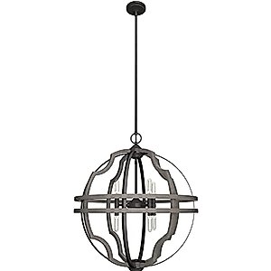 Hunter Fan Company 19226 Stone Creek Pendant Light, Noble Bronze