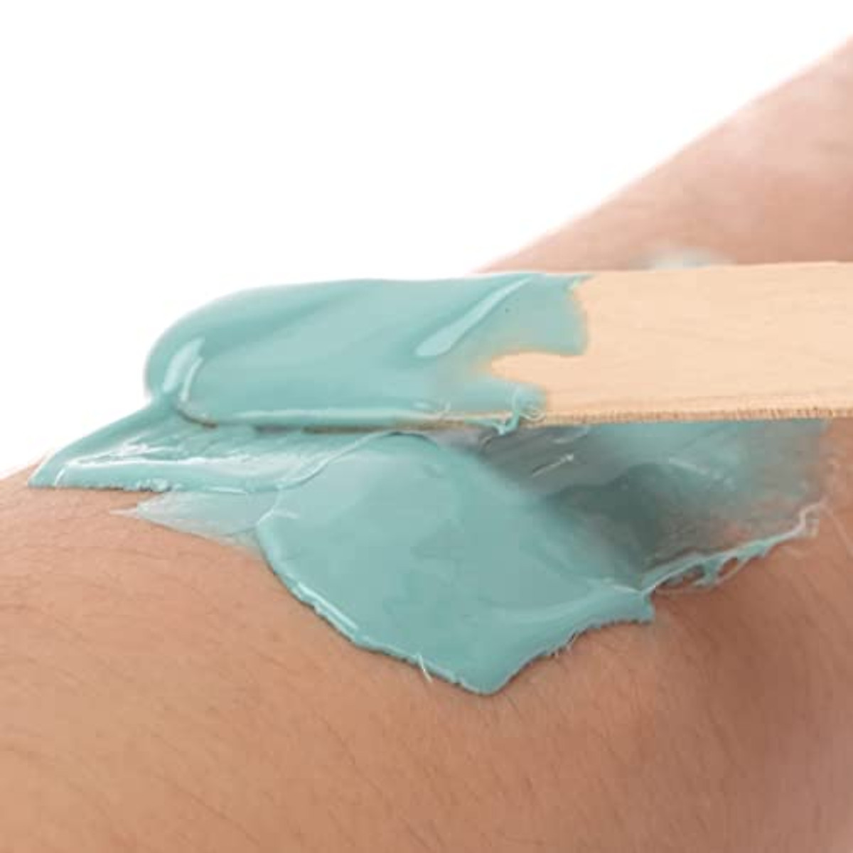 Bonjanvye Hard Wax Beans 500g Hair Removal Wax 17 oz Leg Wax-Glitter Gold